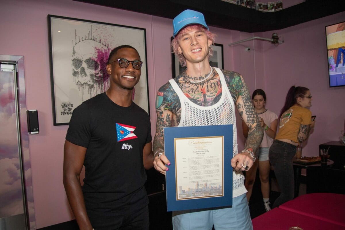 50000 fans Celebrate Machine Gun Kelly on 'MGK Day' in Ohio