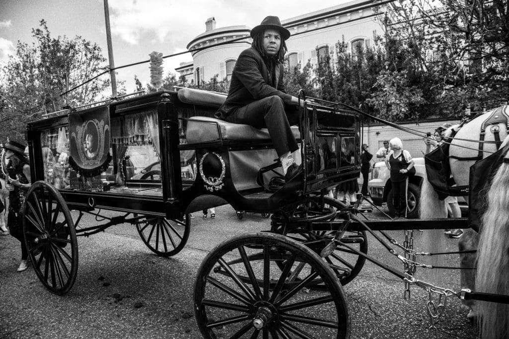 Anne Rice Memorial Second Line in New Orleans