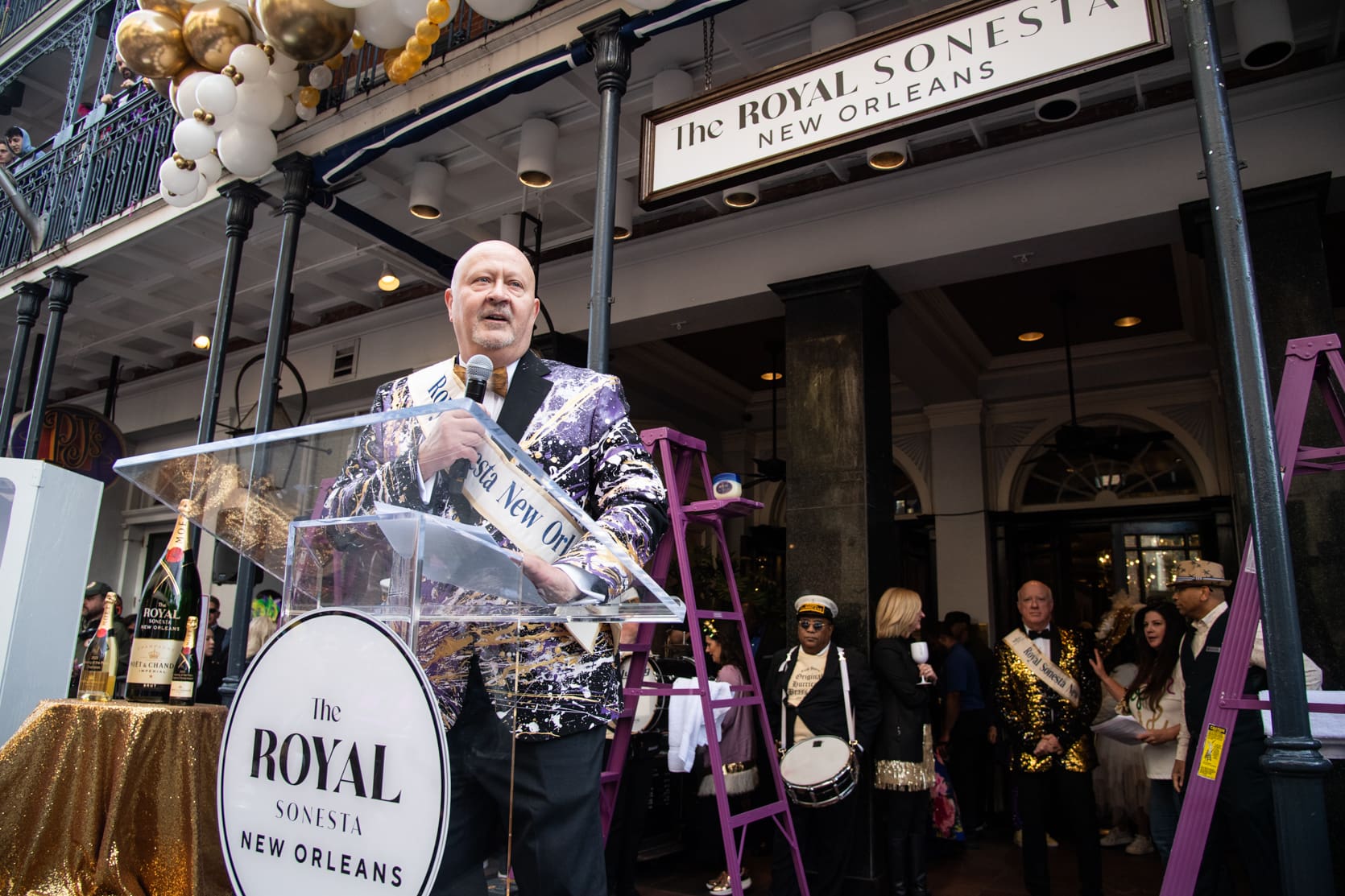 Greasing Of The Poles Kicked Off Mardi Gras Weekend