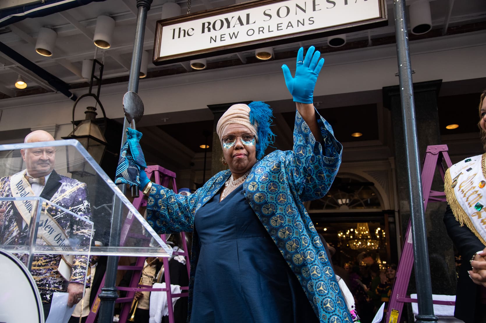 Greasing Of The Poles Kicked Off Mardi Gras Weekend