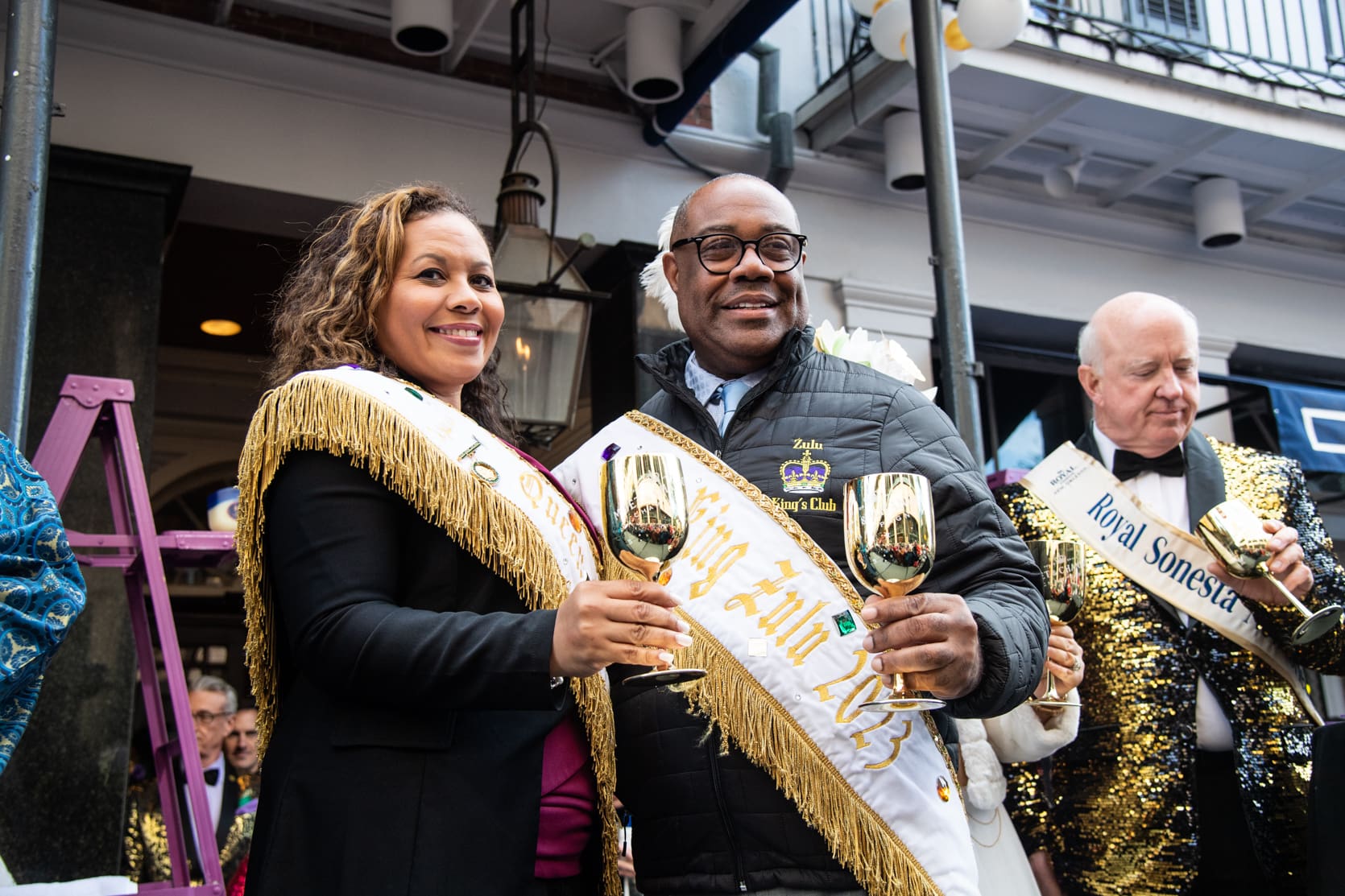 Greasing Of The Poles Kicked Off Mardi Gras Weekend