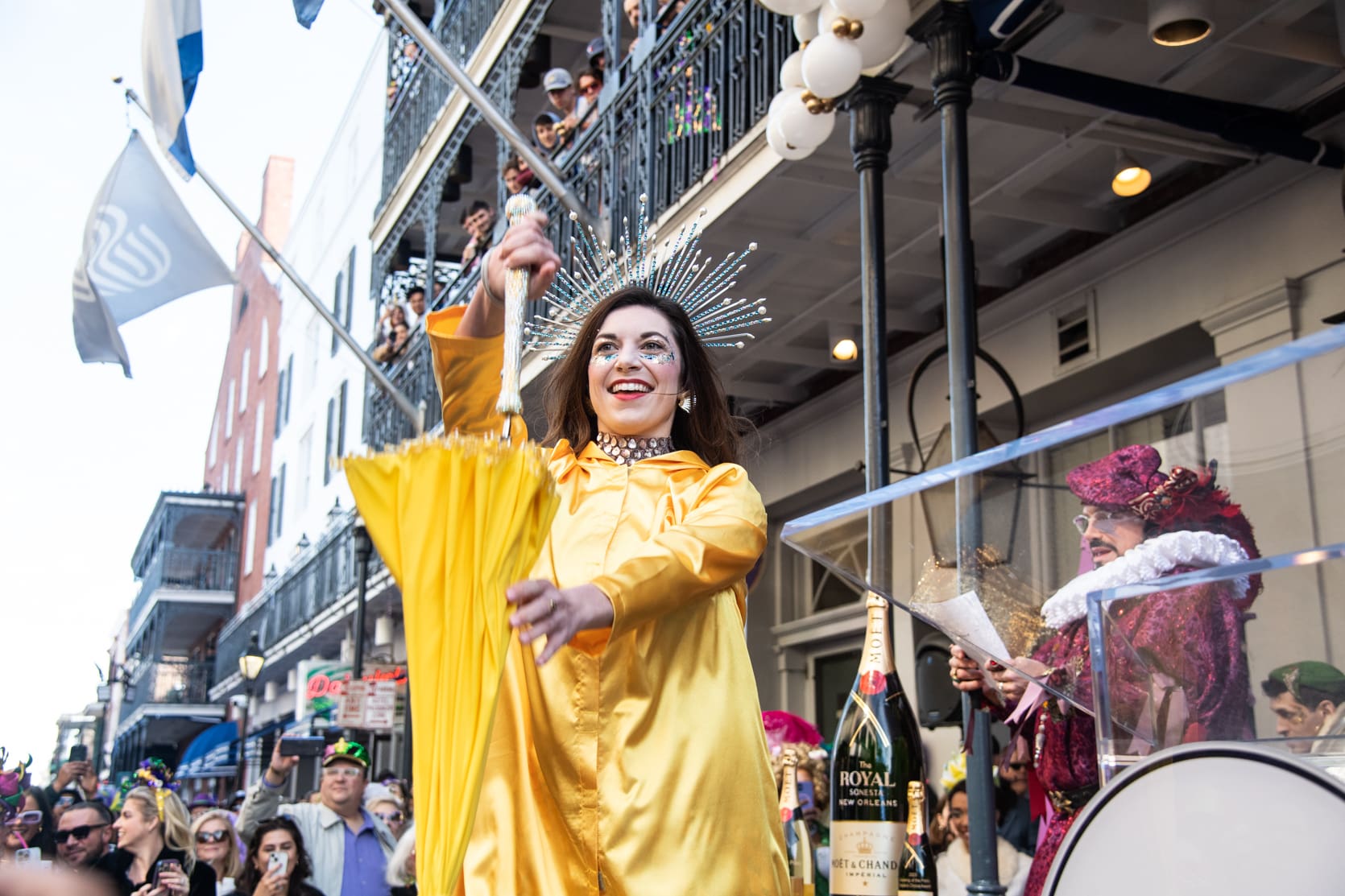 Greasing Of The Poles Kicked Off Mardi Gras Weekend