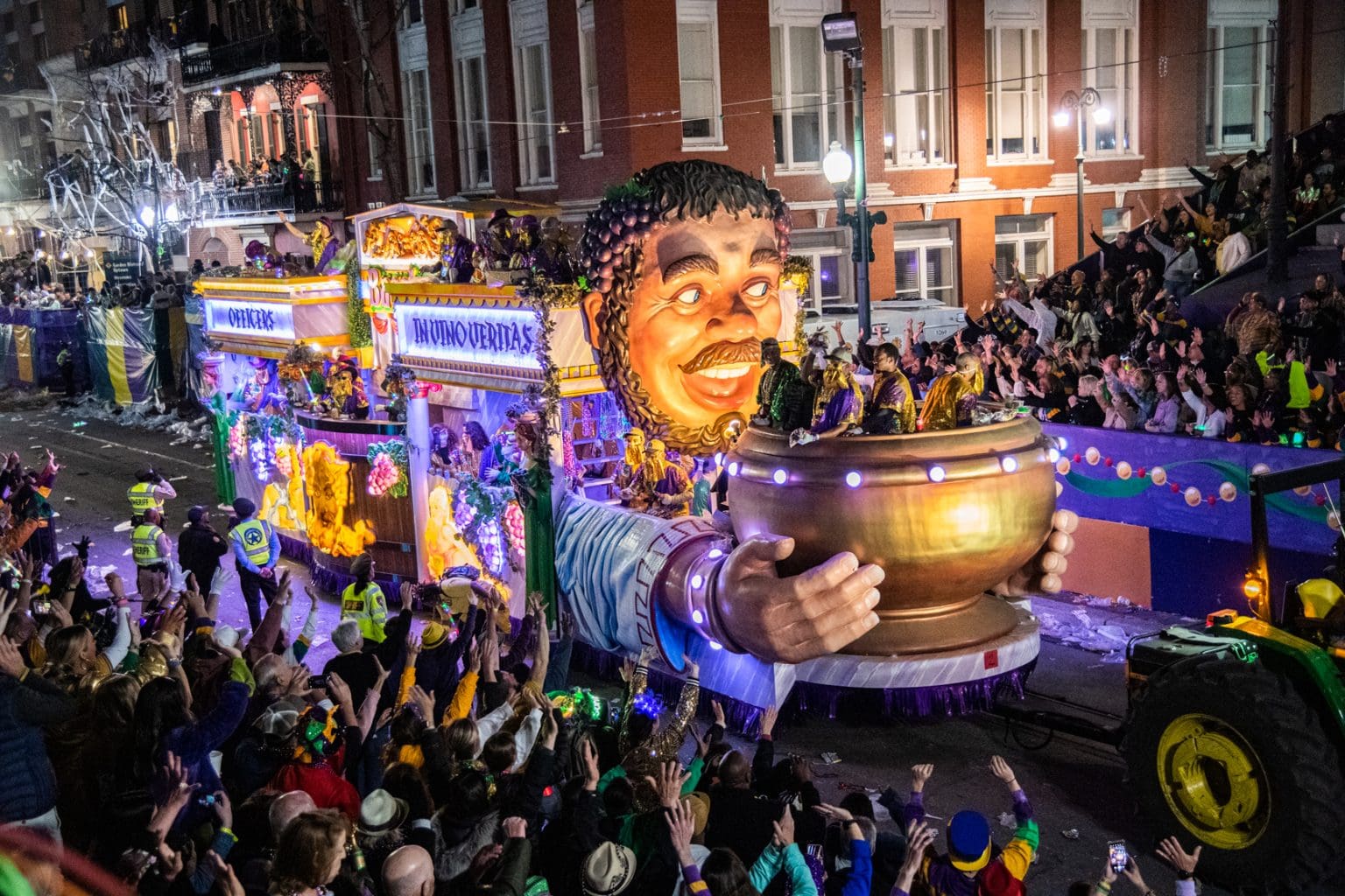 Photos: Krewe of Bacchus Rolled Through New Orleans