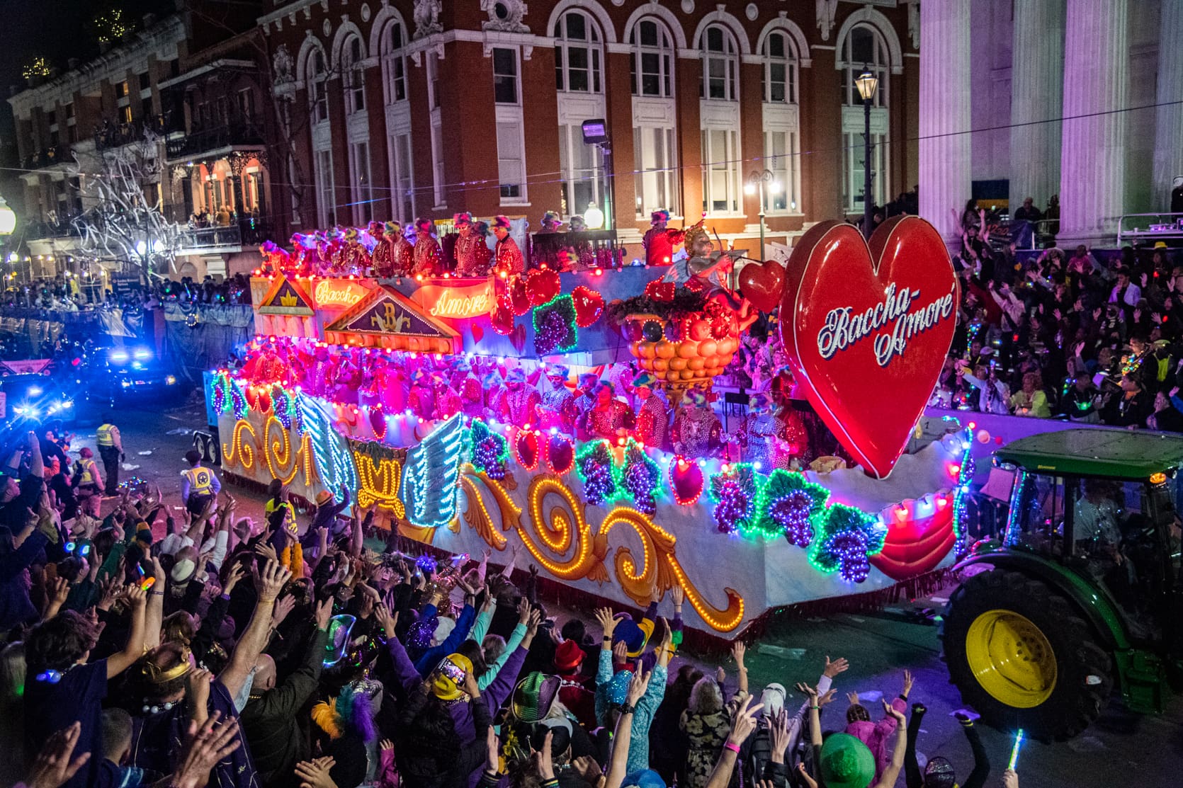 Photos: Krewe of Bacchus Rolled Through New Orleans