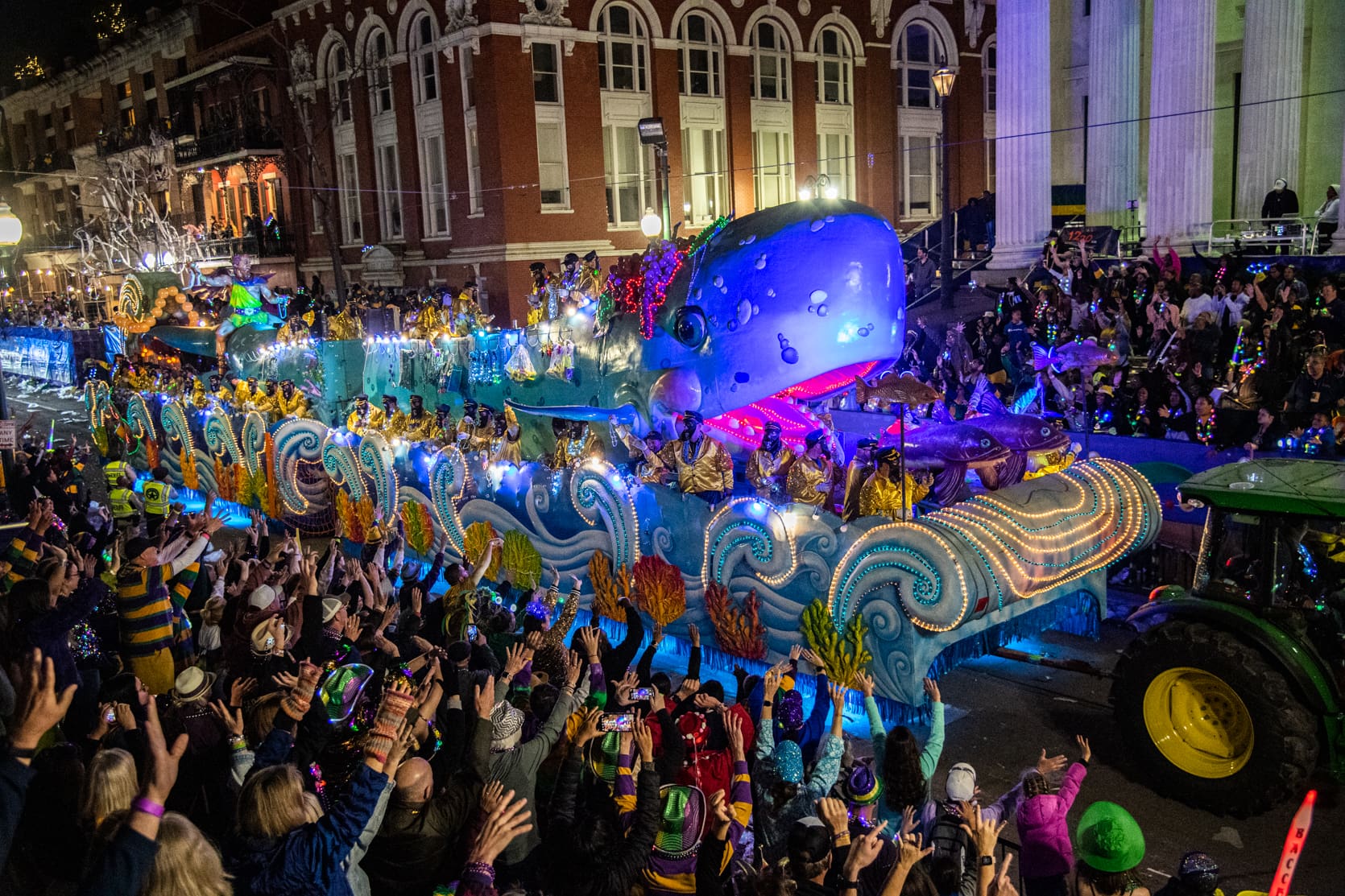 Photos: Krewe of Bacchus Rolled Through New Orleans