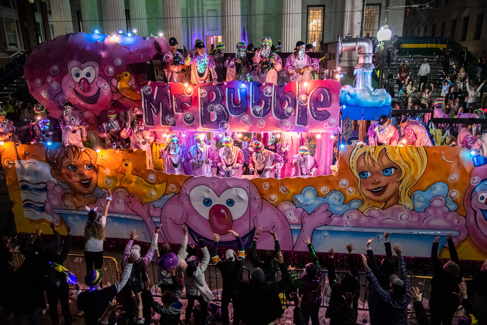 Photos: Krewe of Bacchus Rolled Through New Orleans