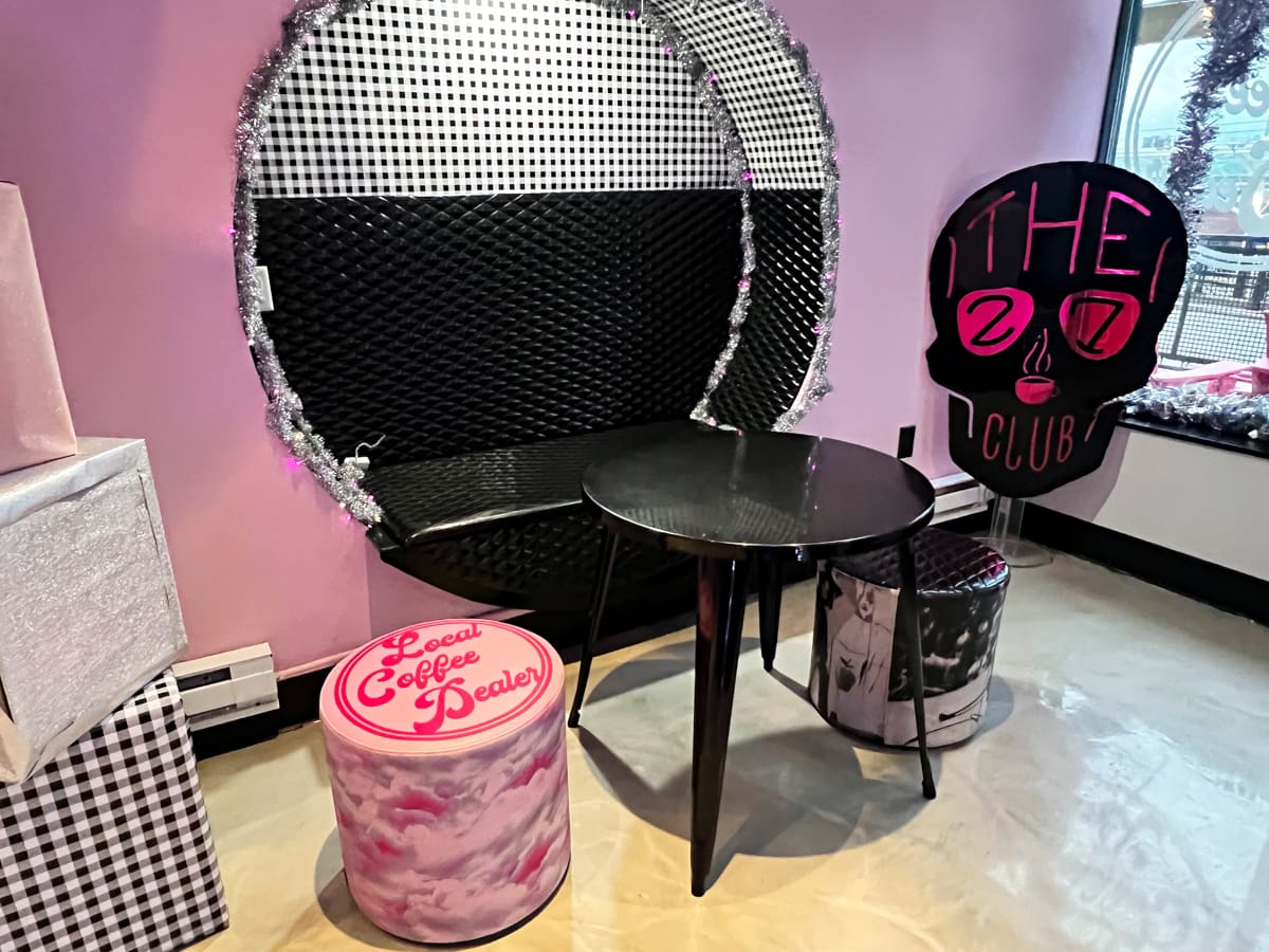 MGK's 27 Club Coffee Is Decked Out For The Holidays In Downtown ...