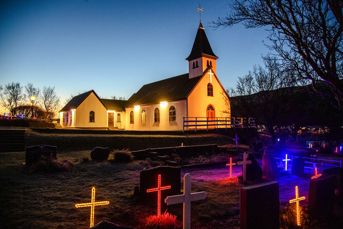 Icelanders Decorate And Visit The Graves Of Loved Ones