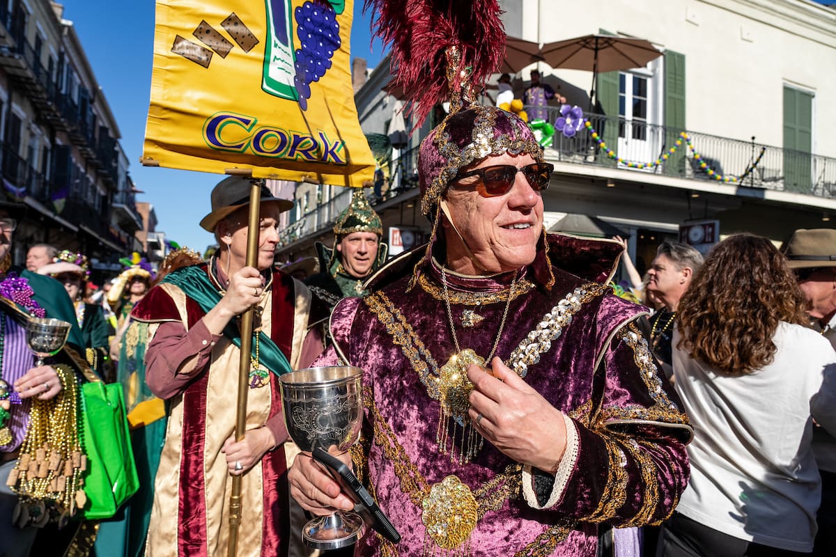 Krewe Of Cork French Quarter Parade