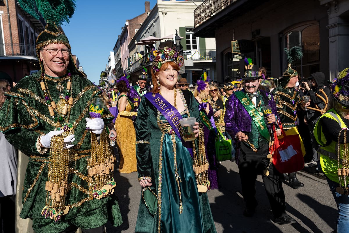 Krewe Of Cork French Quarter Parade