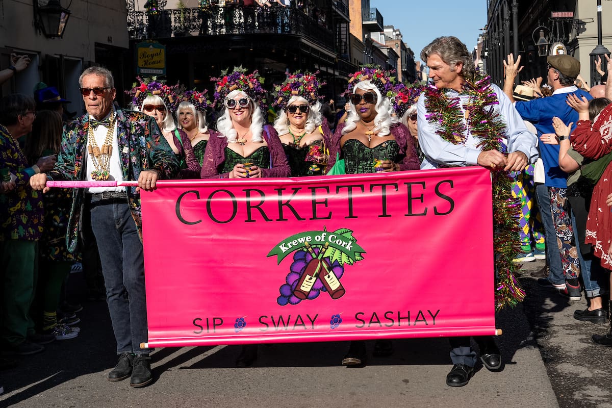 Krewe Of Cork French Quarter Parade