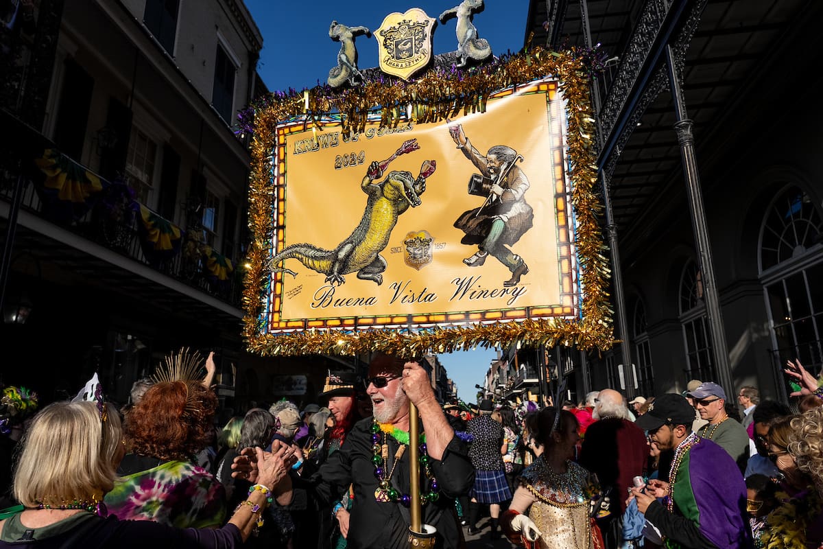 Krewe Of Cork French Quarter Parade
