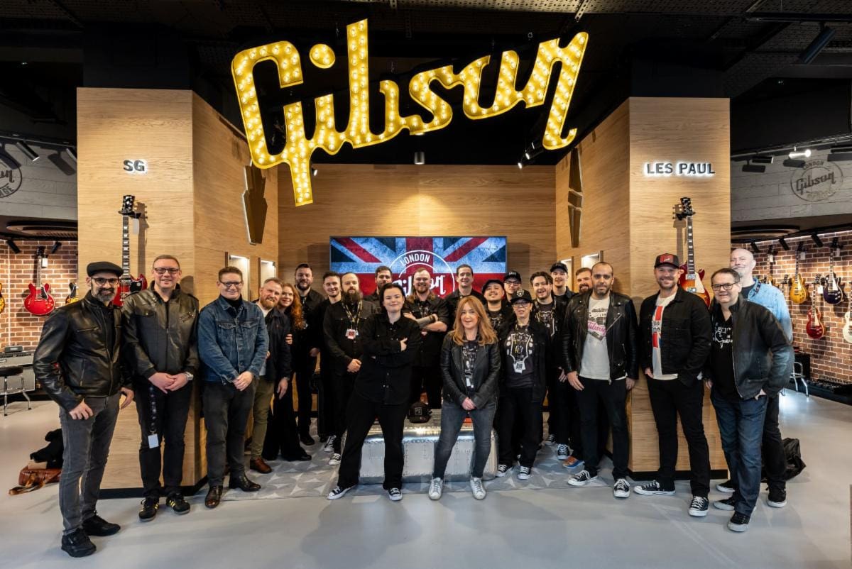 Gibson Garage London Marks First Flagship Store Outside U.S.