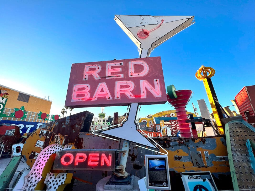 The Neon Sign Museum In Las Vegas