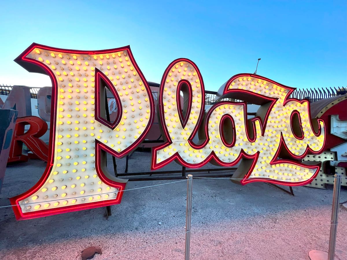 The Neon Sign Museum In Las Vegas