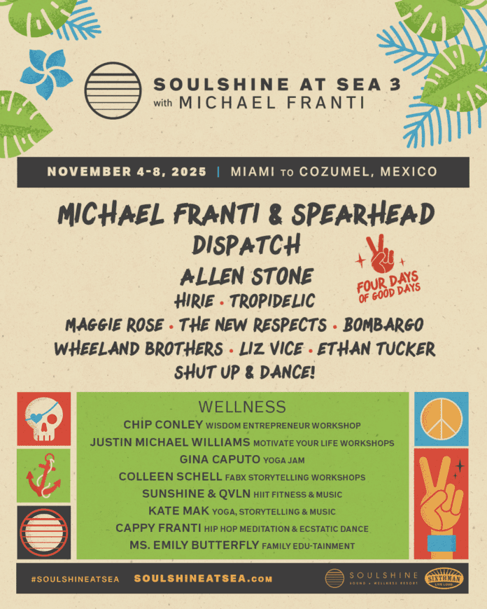 Soulshine At Sea 3 Sets Sail November 2025; On Sale Now