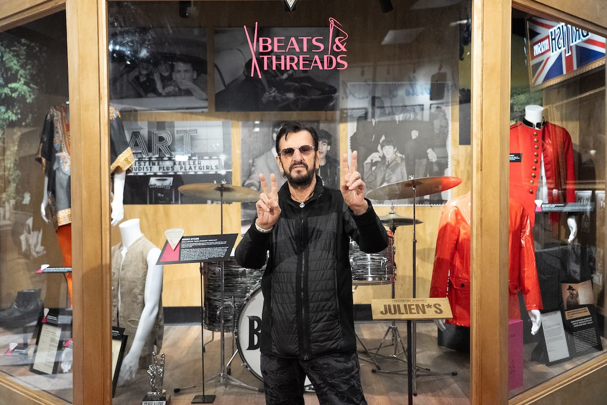 Ringo Starr Unveils “Beats & Threads” Exhibit