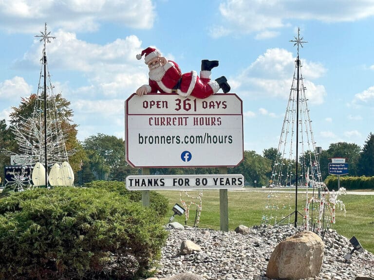 Bronner’s Christmas Store: Michigan’s 7-Acre Holiday Haven