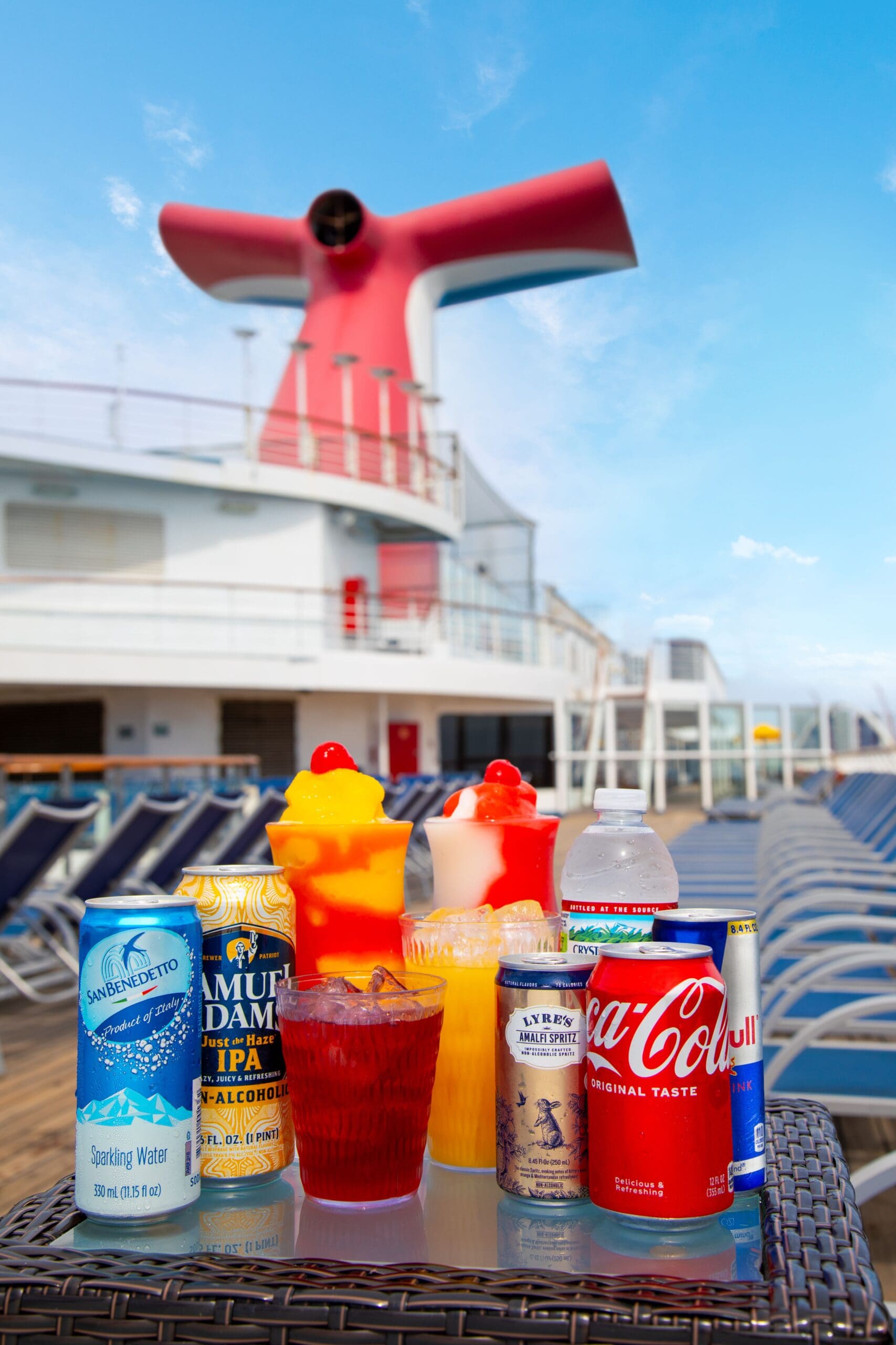 Carnival Cruise Line Offers CHEERS! Zero Proof Drink Package