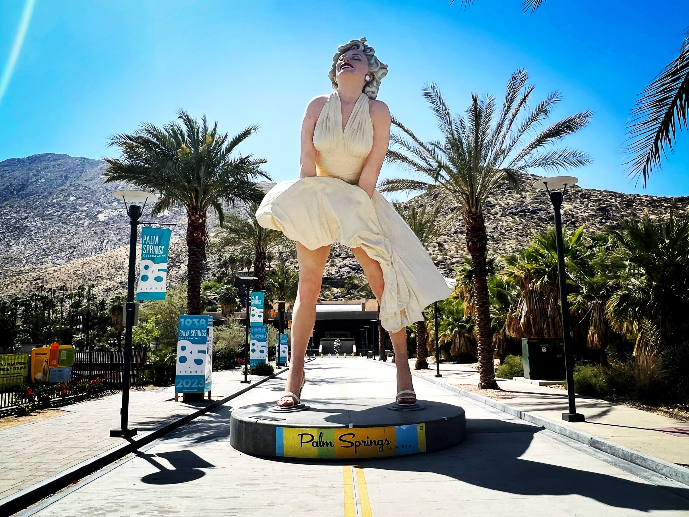 Palm Springs Set to Turn Platinum Blonde for Marilyn Monroe